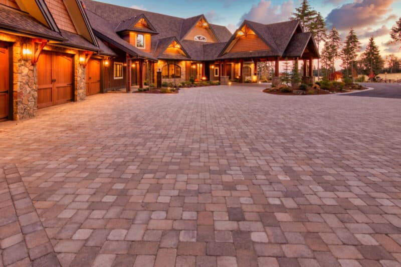 How To Make A Beautiful Driveway With Pavers | DIY