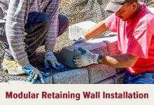 Modular Retaining Wall Installation & Guide | Western Interlock
