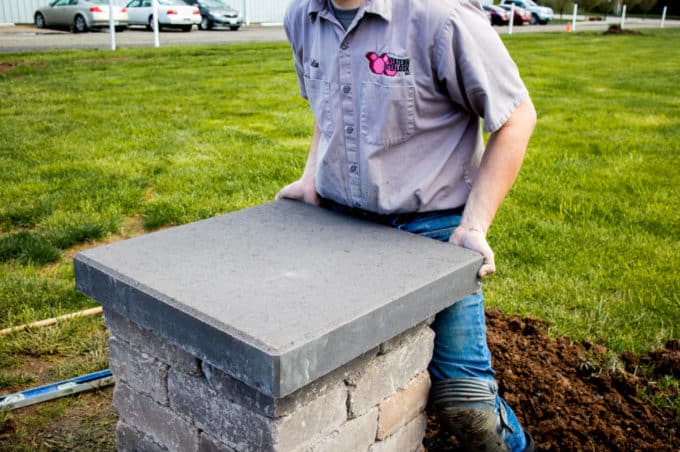 How to Build Stone Columns | Hardscape Basics | DIY