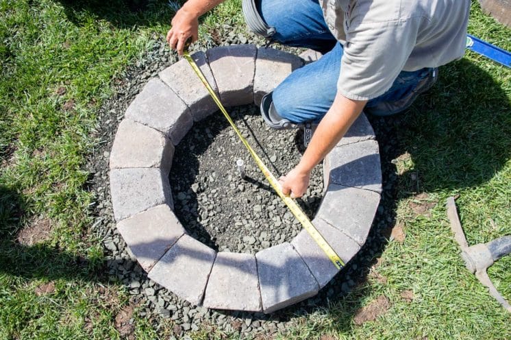 How to Build a Stone Fire Pit in Your Backyard | DIY