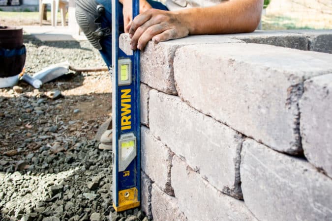How to Build a Stone Planter | DIY
