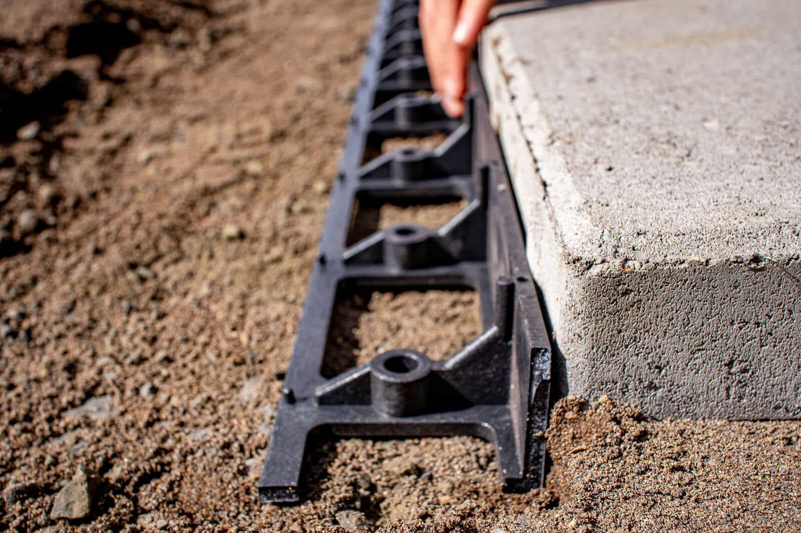 How to Install Paver Edge Restraints | DIY
