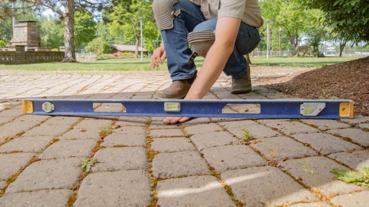 How to Repair Sinking Patio Pavers | DIY
