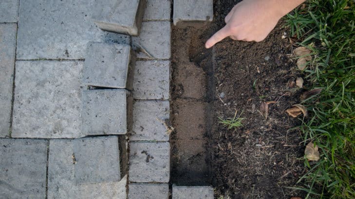 Paver Edging Problems: How to Fix Loose Edge Pavers | DIY