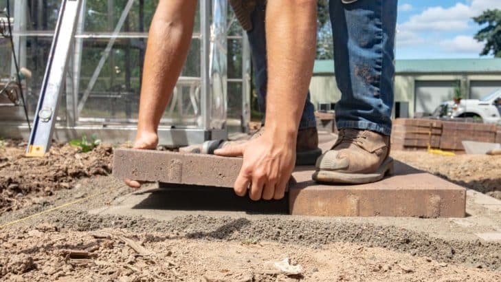 How to Build a Square Paver Patio | DIY