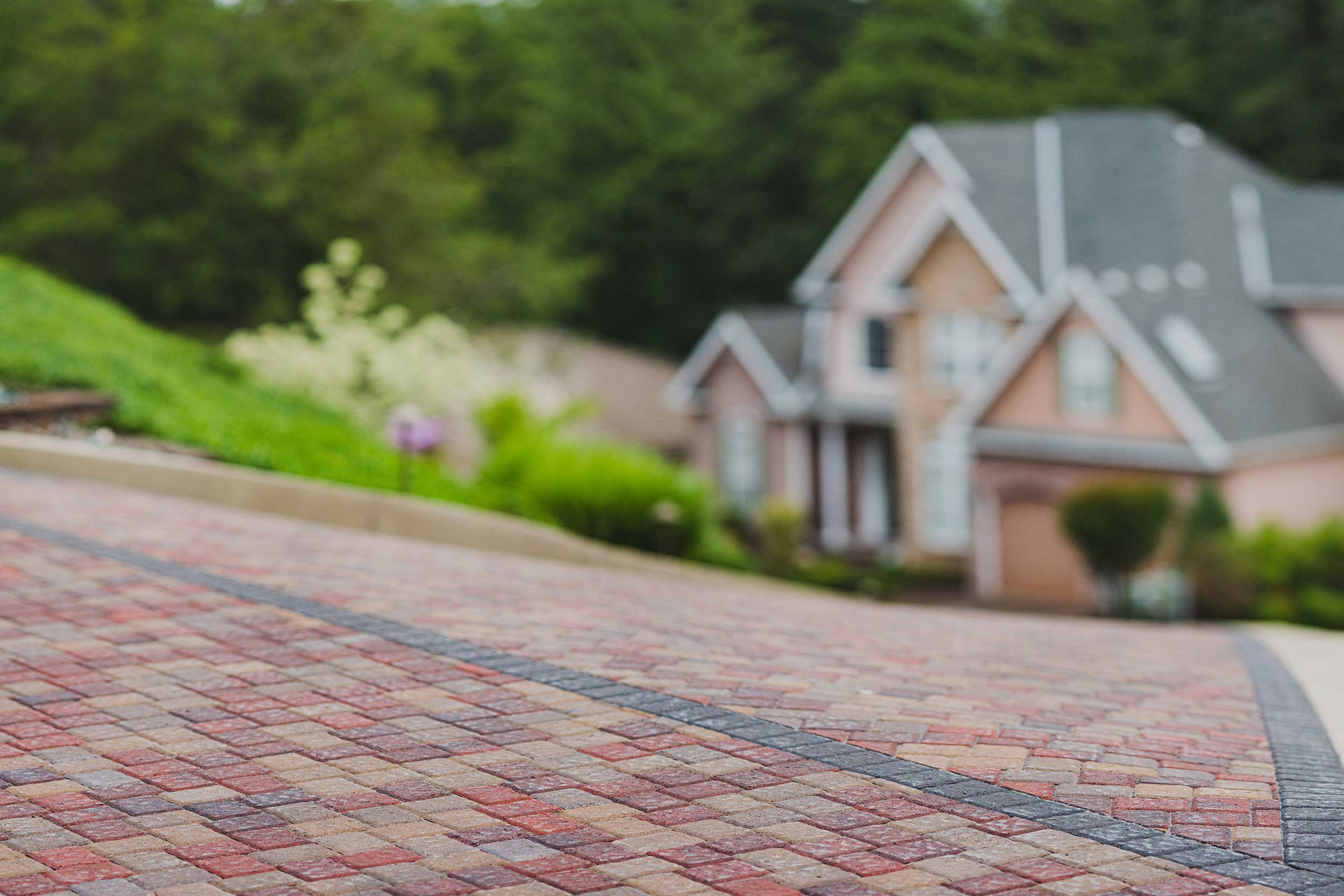 How To Make A Beautiful Driveway With Pavers | DIY