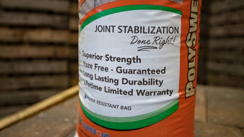 How To Use Polymeric Sand When Installing Pavers | DIY