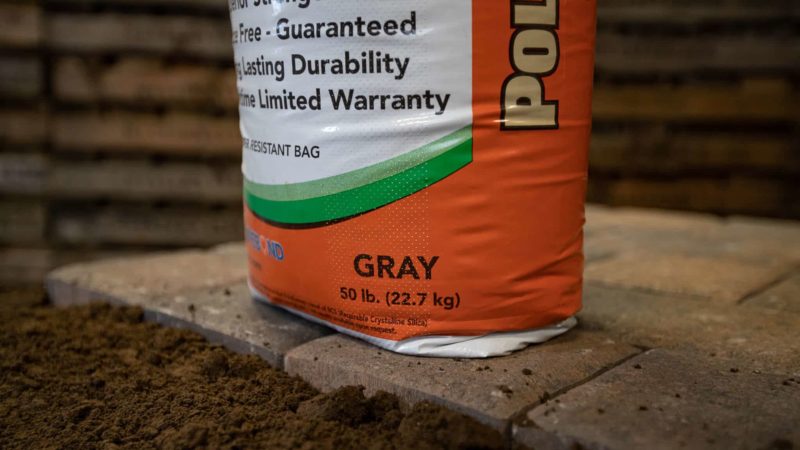 How To Use Polymeric Sand When Installing Pavers | DIY
