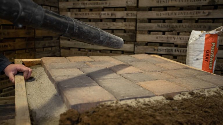 How To Use Polymeric Sand When Installing Pavers | DIY