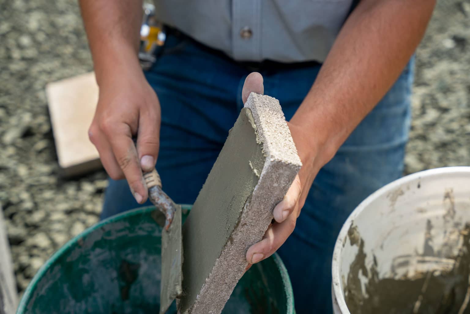 How to Install Firebrick in Your Outdoor Stone Fireplace | DIY