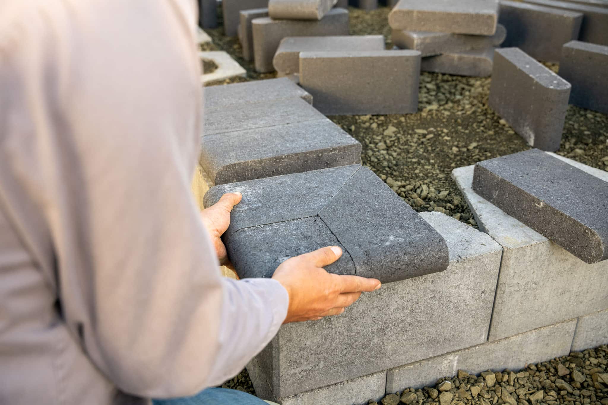 How to Build a Raised Paver Patio | DIY