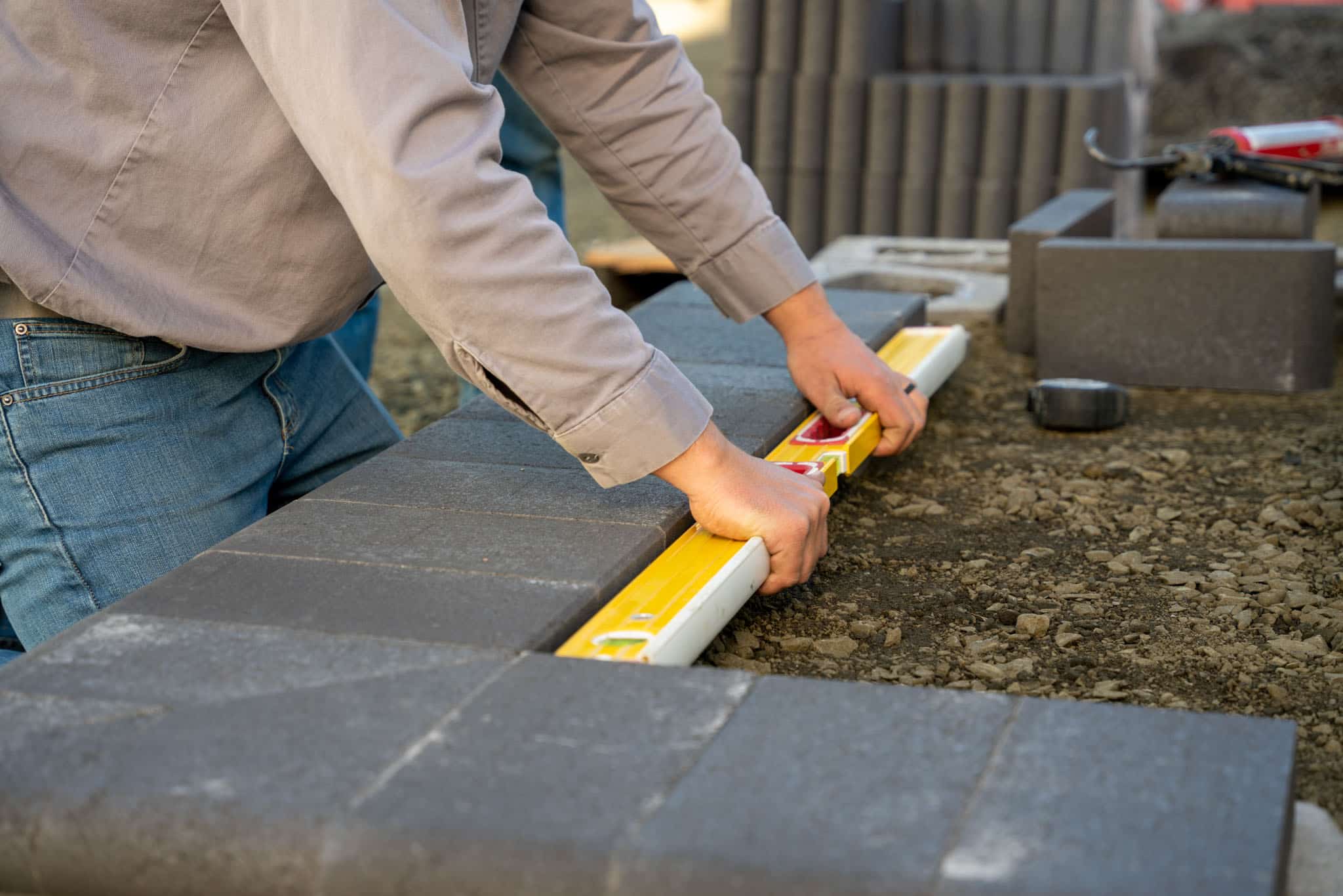 How to Build a Raised Paver Patio | DIY