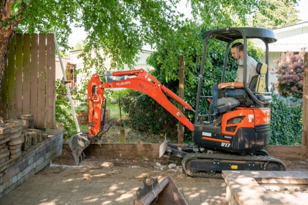 How to Retain a Steep Slope with Retaining Wall Blocks | DIY