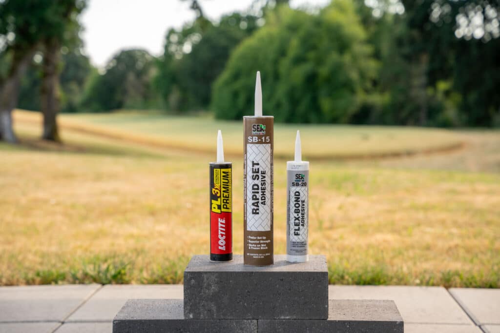 Landscape Block Adhesive: What It Is & How to Use It | DIY