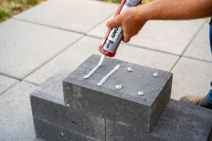 Landscape Block Adhesive: What It Is & How to Use It | DIY