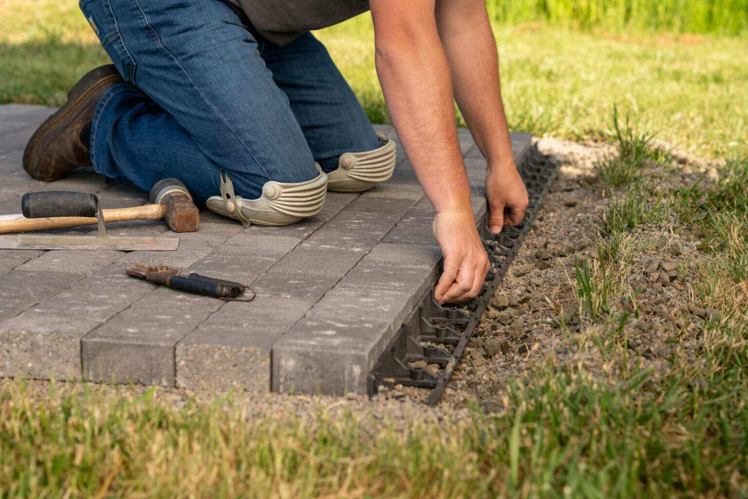 The Importance of Proper Paver Edging and How to Do It Right | DIY