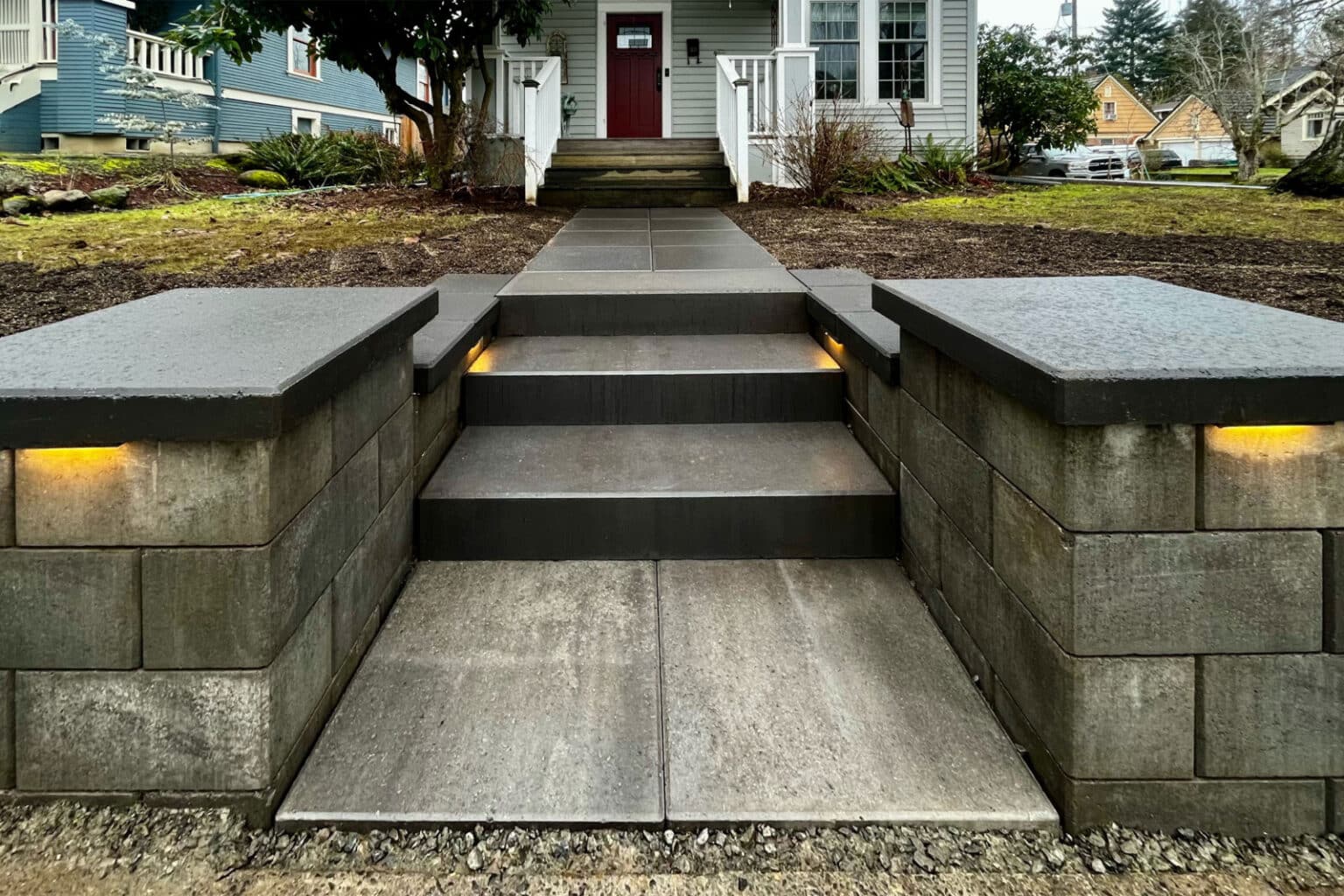 Murata™ Step Block: Build Beautiful Precast Stone Steps | DIY