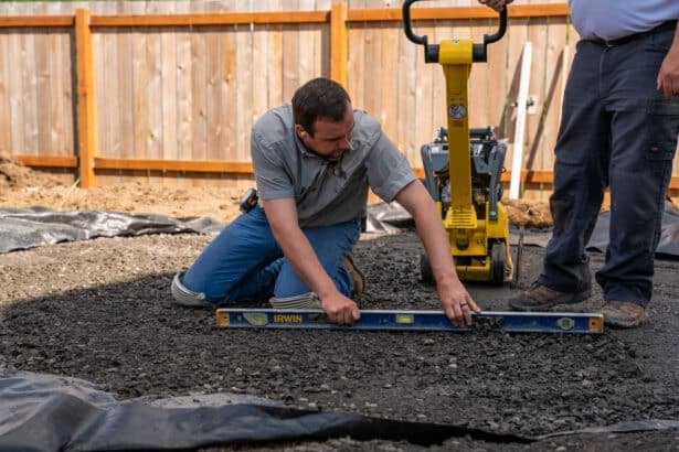How to Level Ground for Pavers Expert Hardscape | DIY