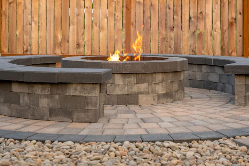 Chateau Moderna™ Fire Pit Kit | Western Interlock