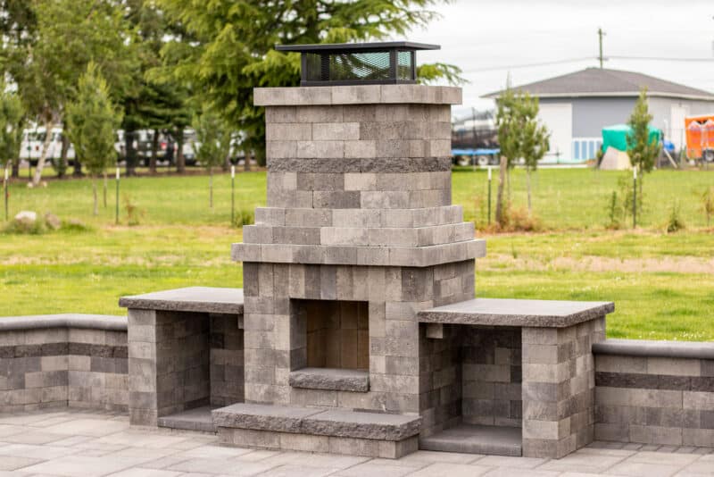 Chateau Wall™ Fireplace Kit | Western Interlock