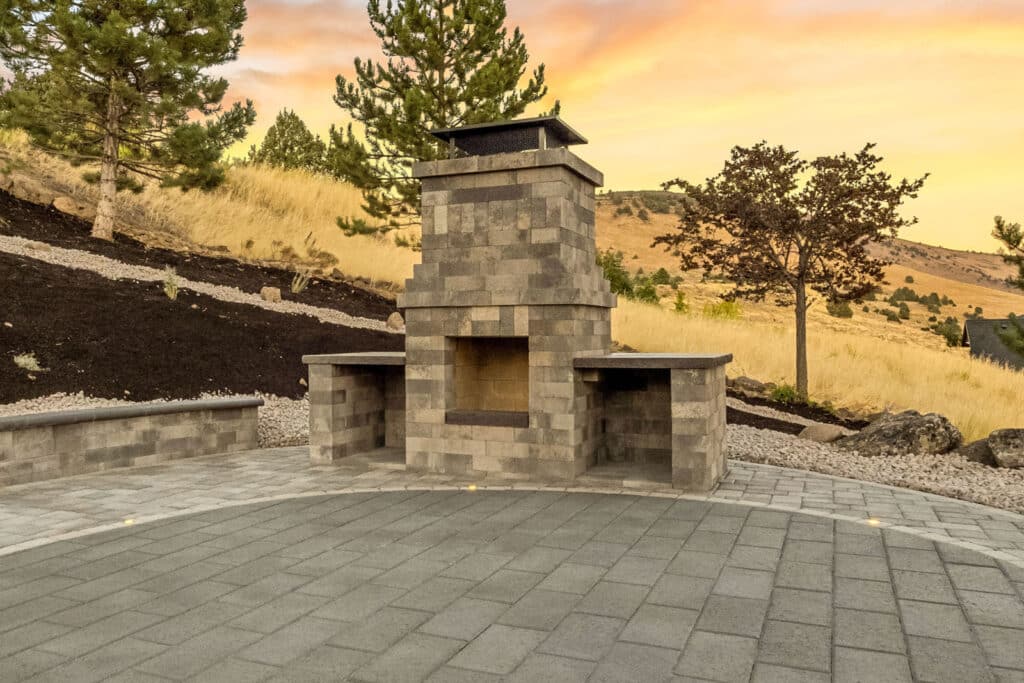 Chateau Wall™ Fireplace Kit | Western Interlock