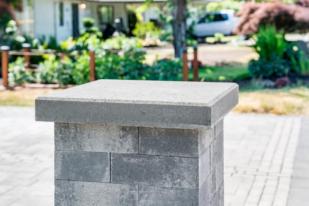 How to Build a Stone Column | DIY