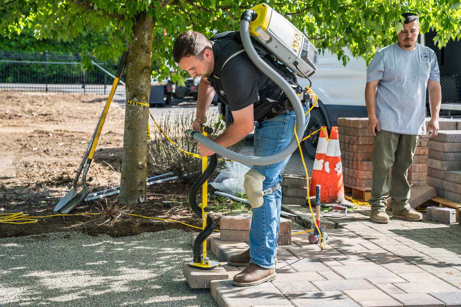 How to Construct a Vehicular Grade Paver Walkway | DIY