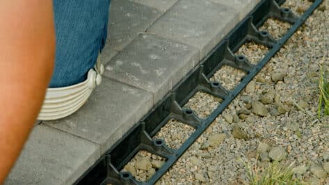 Do You Install Paver Edging Before or After Laying Pavers? | DIY